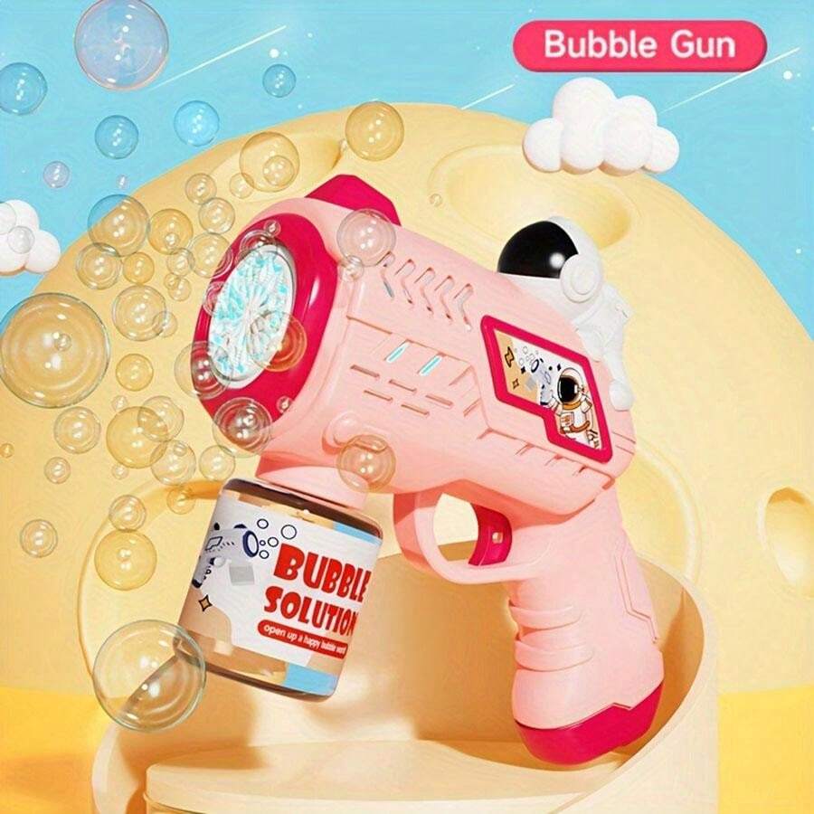 Bubble Machine, Electric Handheld Bubble Gun, Fully Automatic Children ...