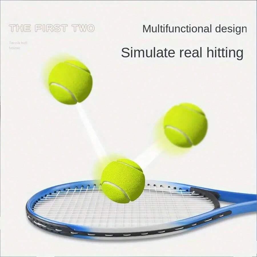 1PC Fun Tennis Practice Racket For Single Player Rebound Tennis ...