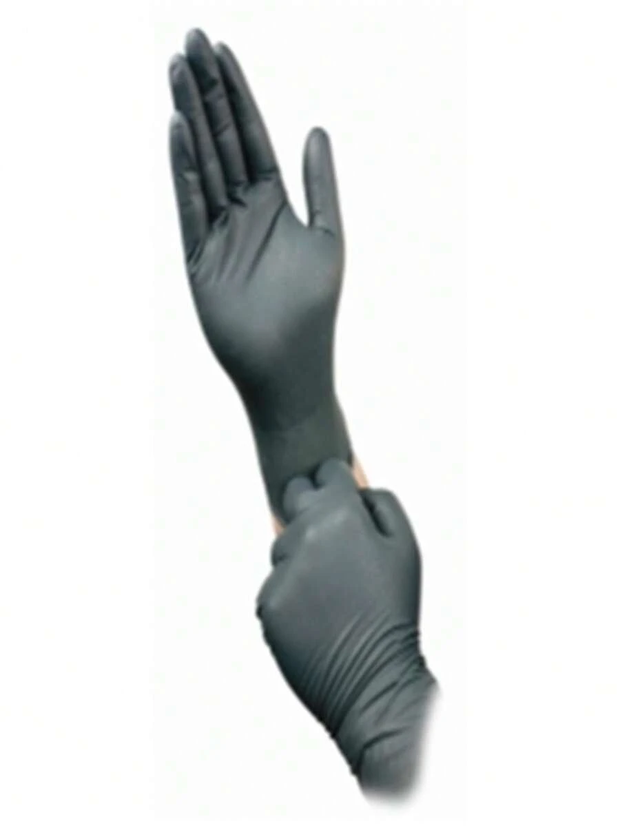 Unbeatablesale Dura Flock 8 Mil Flock-Lined Green Nitrile Glove | Mode ...