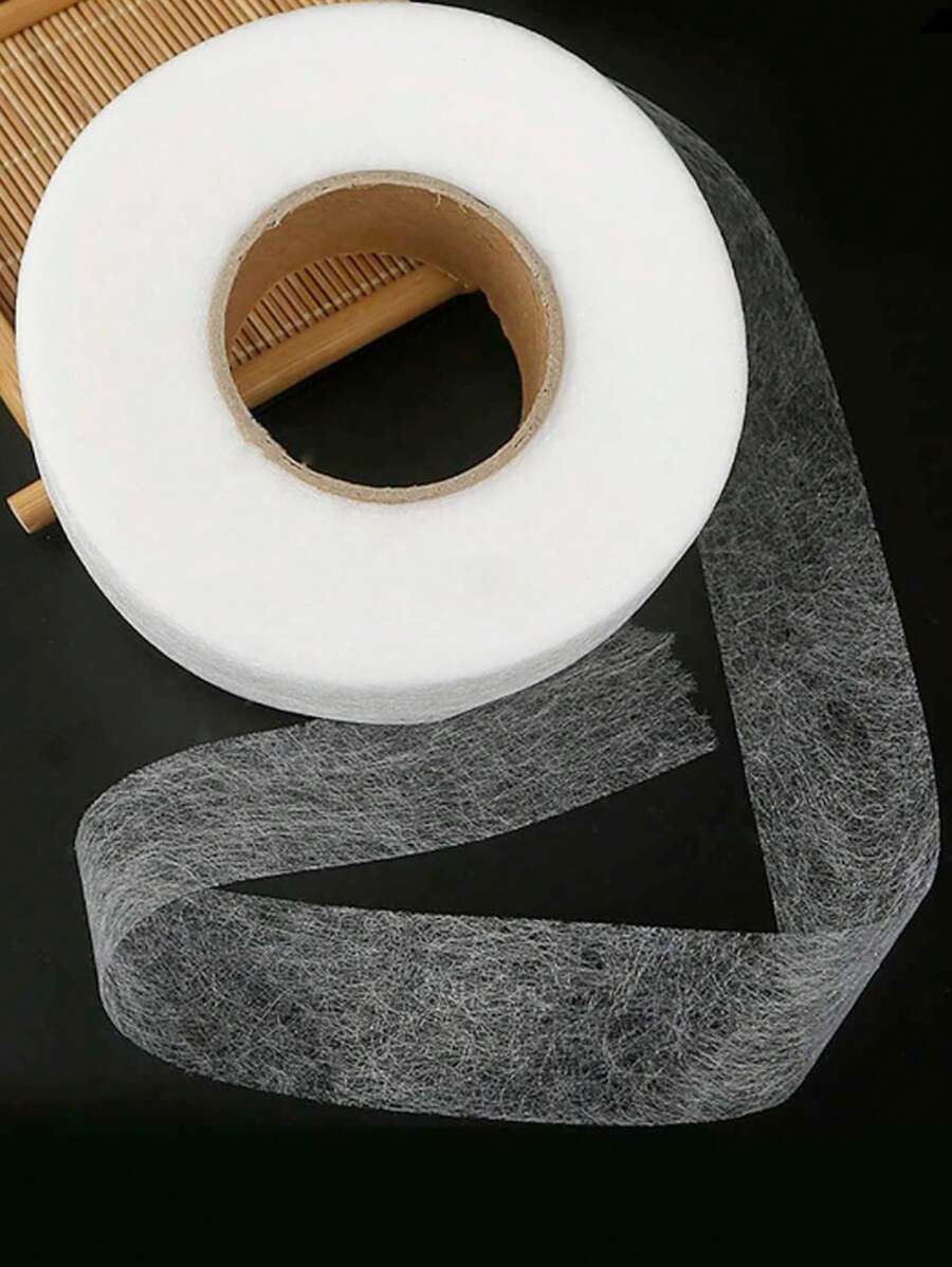 1 Roll 64 Meters White Non-Woven Fabric Double-Sided Adhesive ...