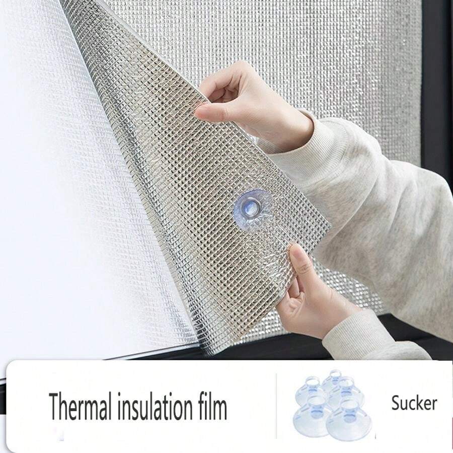 1pc Aluminum Foil Sunscreen Heat Insulation Film Roof Aluminum Foil ...