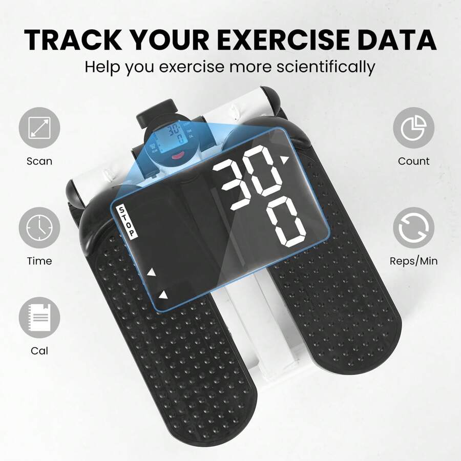 Mini Steppers For Home Workout Exercise, Stair Stepper Mute The Sound ...