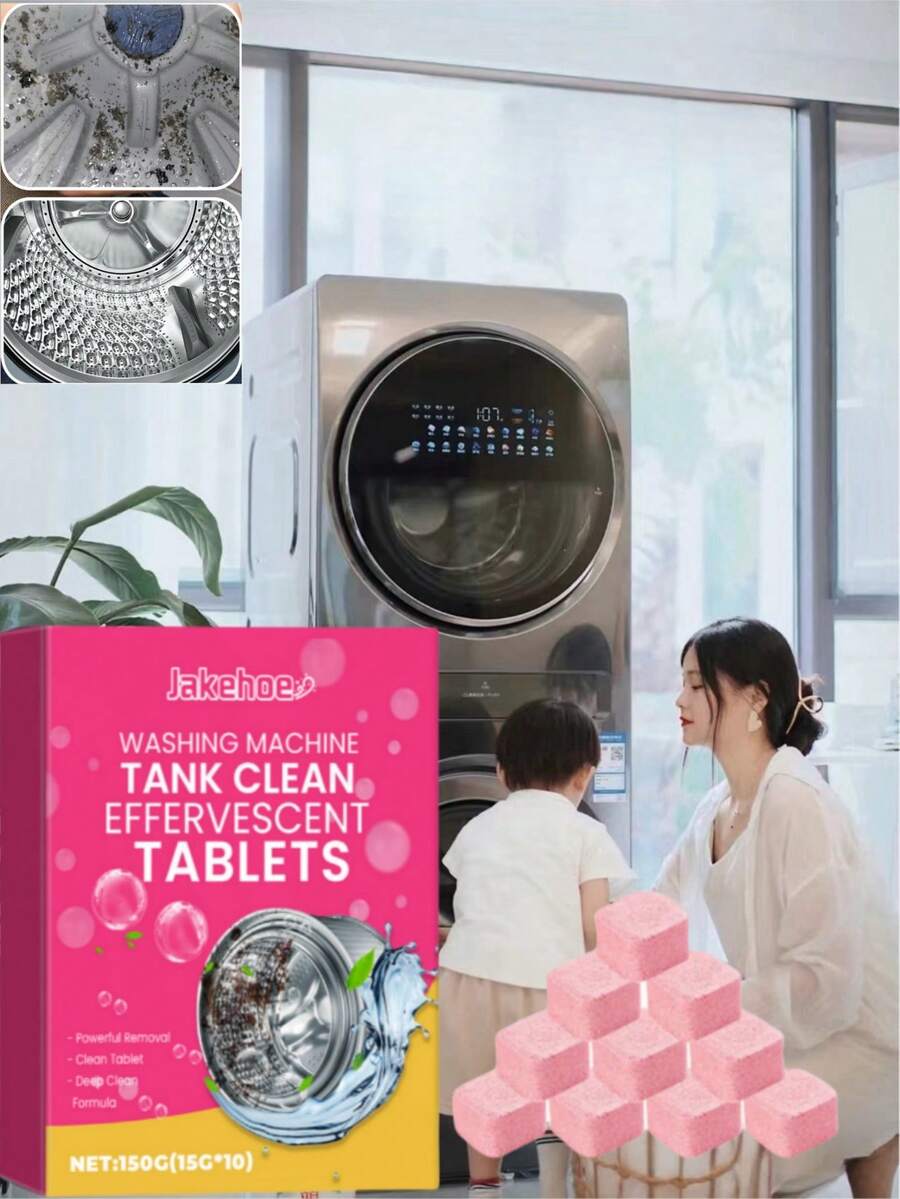 Washing Machine Sink Cleaning Foaming TabletsWashing Machine Sink Quick ...