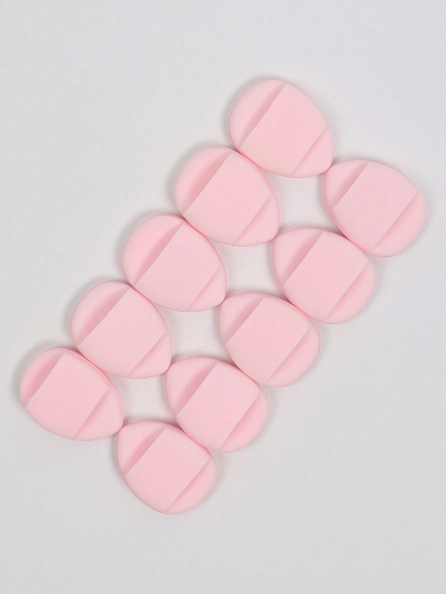 10pcs Finger Size Mini Makeup Sponges. Includes Cushion Sponge, Latex ...