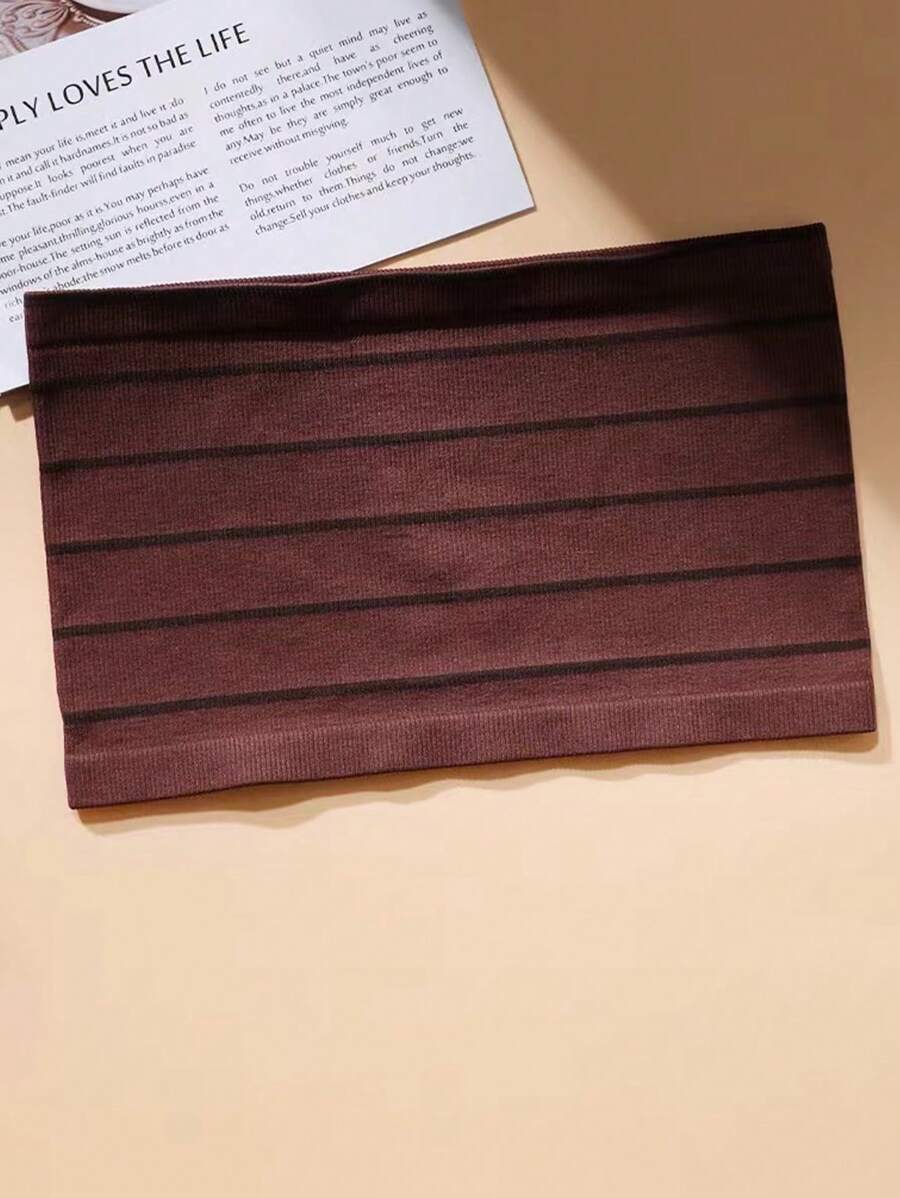 Women's Seamless Strapless Slip-Resistant Tube Top Bra, Chest Wrap ...