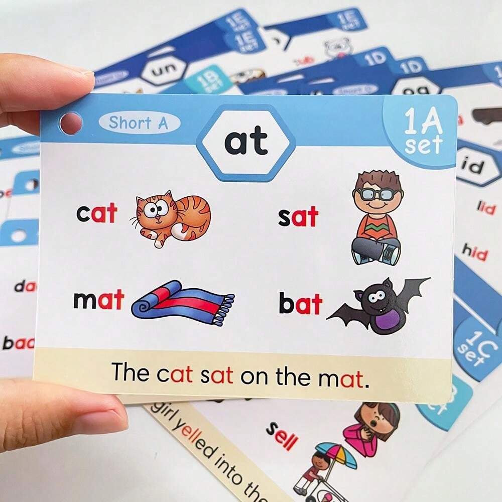 118 grupos de tarjetas didácticas de fonética - Aprende a leer en 20 etapas fonéticas - Dígrafos ...