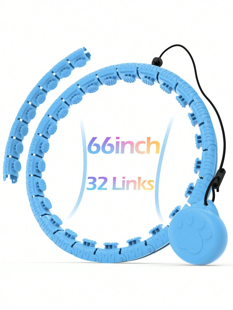 JLoibao JLoibao Weighted Hula Circle With 32 Links(66 Inch), Sweet ...