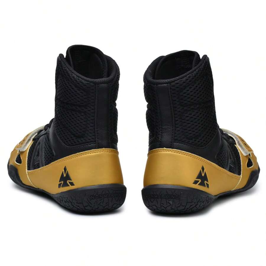 Professional Wrestling Shoes High Top Boxing Shoes For Men And Women ...
