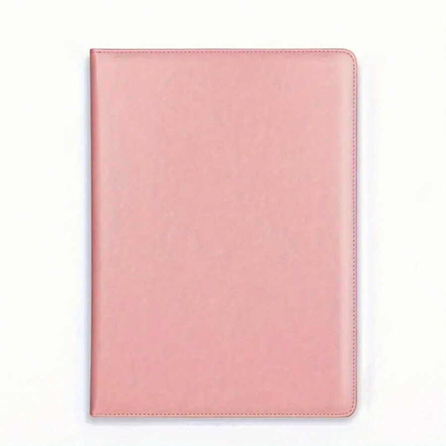 Pink Leather A4 Portfolio Padfolio, Multifunctional Document Folder For ...