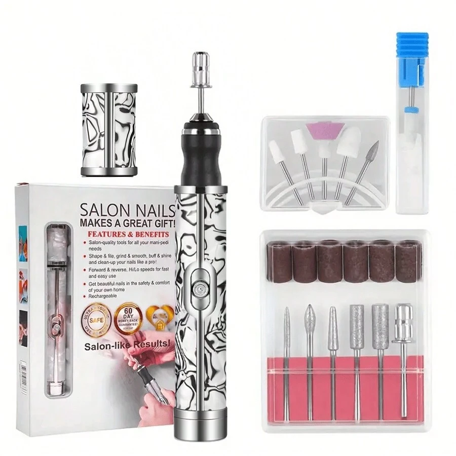 Electric Nail File Multi-Function Nail Drill Toenail Sander For Thick ...