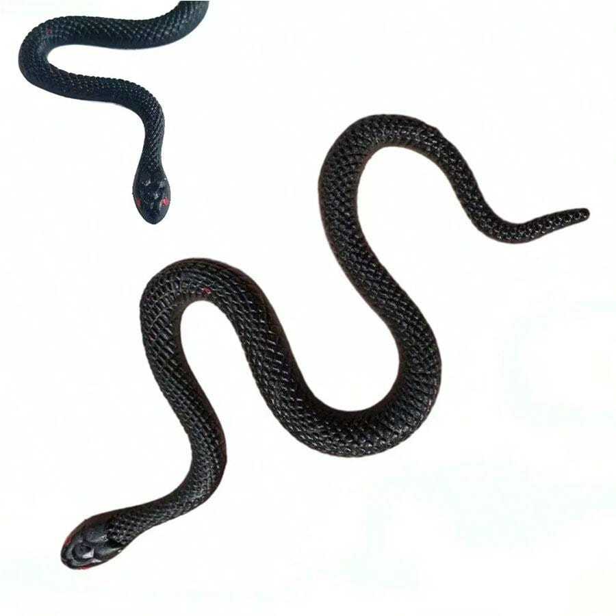 2024 New Fake Realistic Simulation Super Long Green Snake / White Snake ...