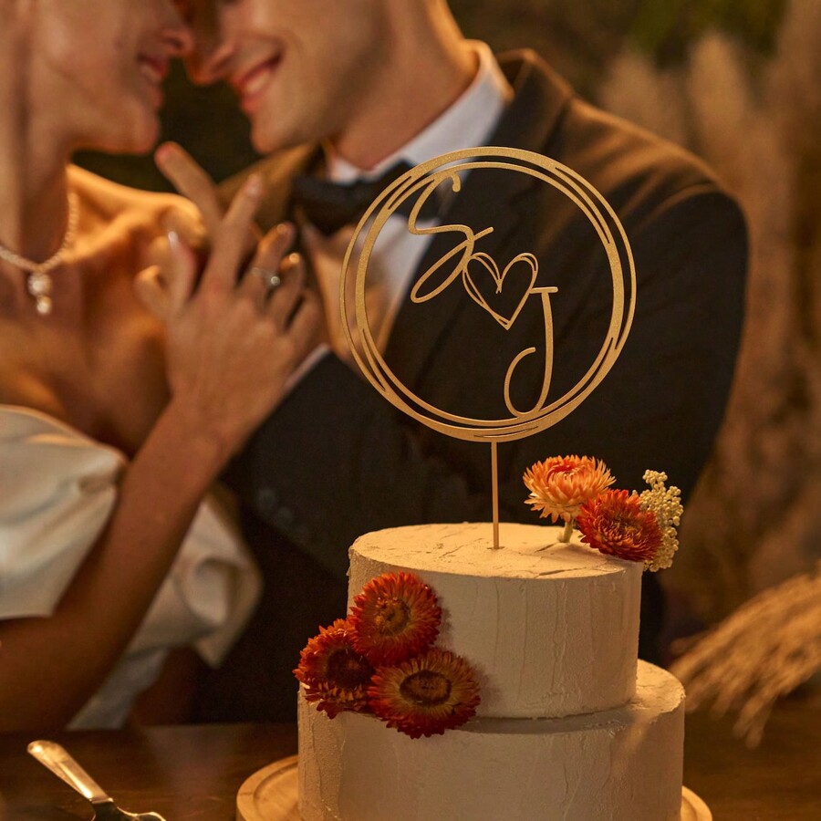 Cake Topper For Wedding, Custom Name Cake Topper, Mr. And Mrs. Cake ... Cake Topper For Wedding, Custom Name Cake Topper, Mr. And Mrs. Cake ...