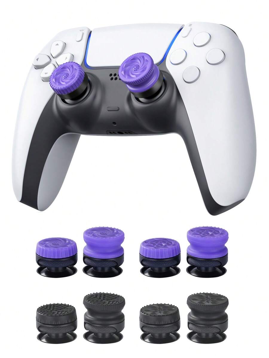 2pcs Silicone Heightened Button Covers Compatible With PS4/PS5 ...