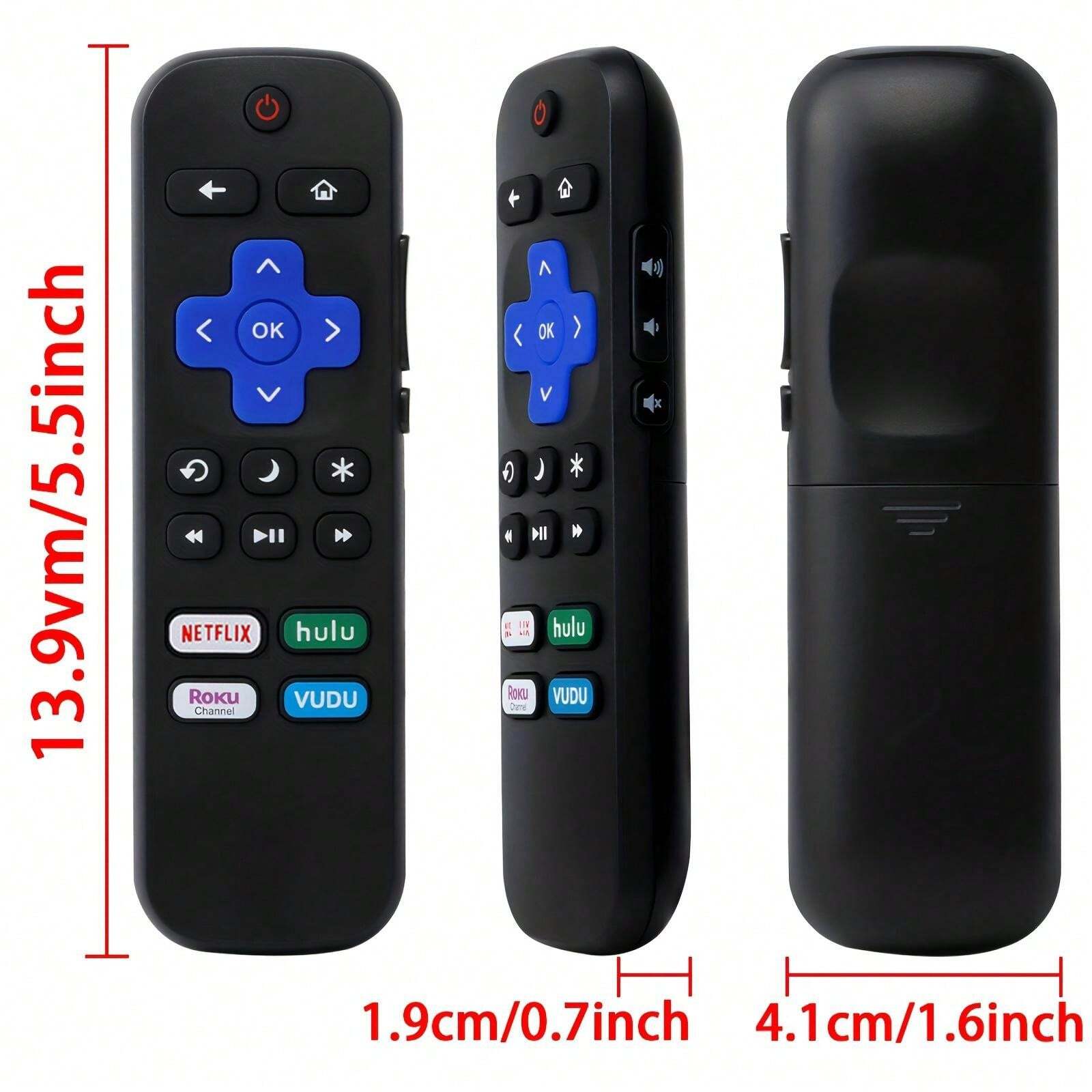 2pcs, TV Remote Control,Replacement Remote Control For Roku Smart TV ...
