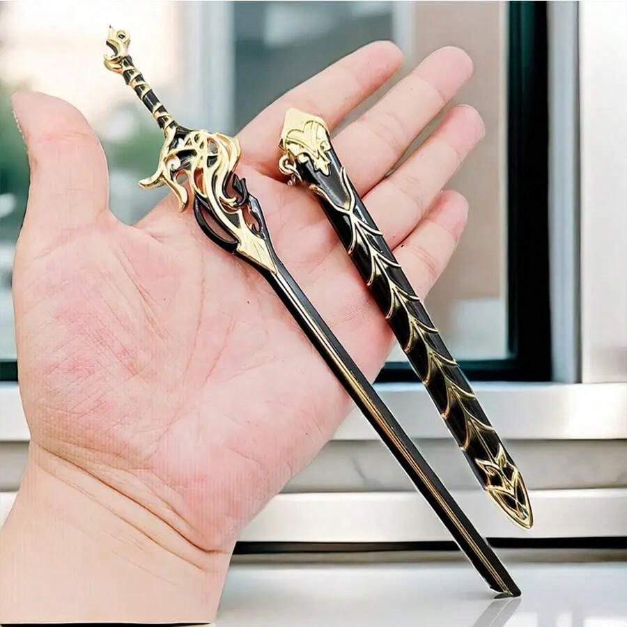 2024 New Arrival, 1pc Oriental Anime Style Cool Sword And Scabbard ...