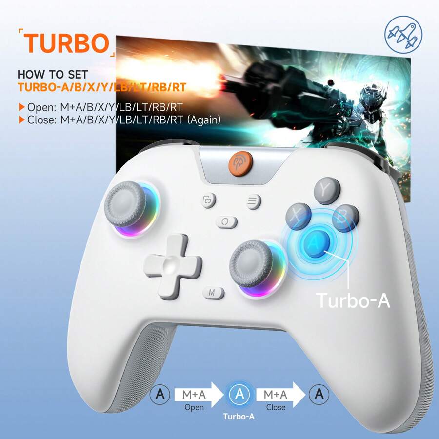 EasySMX EasySMX X05 Multiplatform Gaming Controller With Hall Effect ... EasySMX EasySMX X05 Multiplatform Gaming Controller With Hall Effect ...