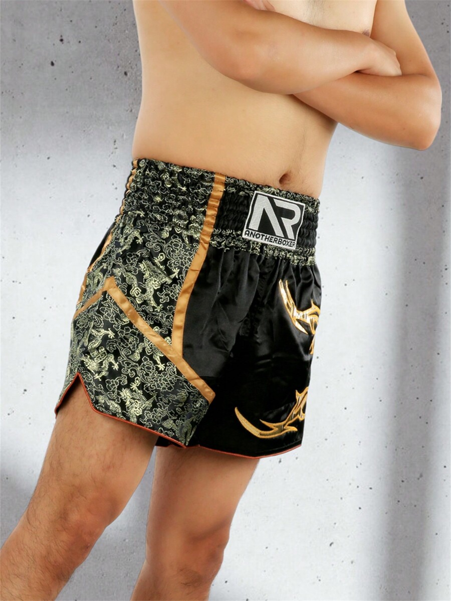 Anotherboxer Classic Boxing Shorts For Boyfriend Style Men Training ...