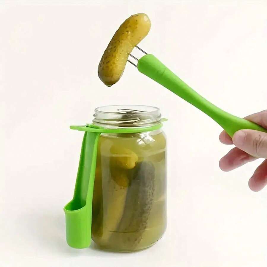 1pc Pickle Fork Pack Grabber Tool For The Jar Pickle Holder Olive ...