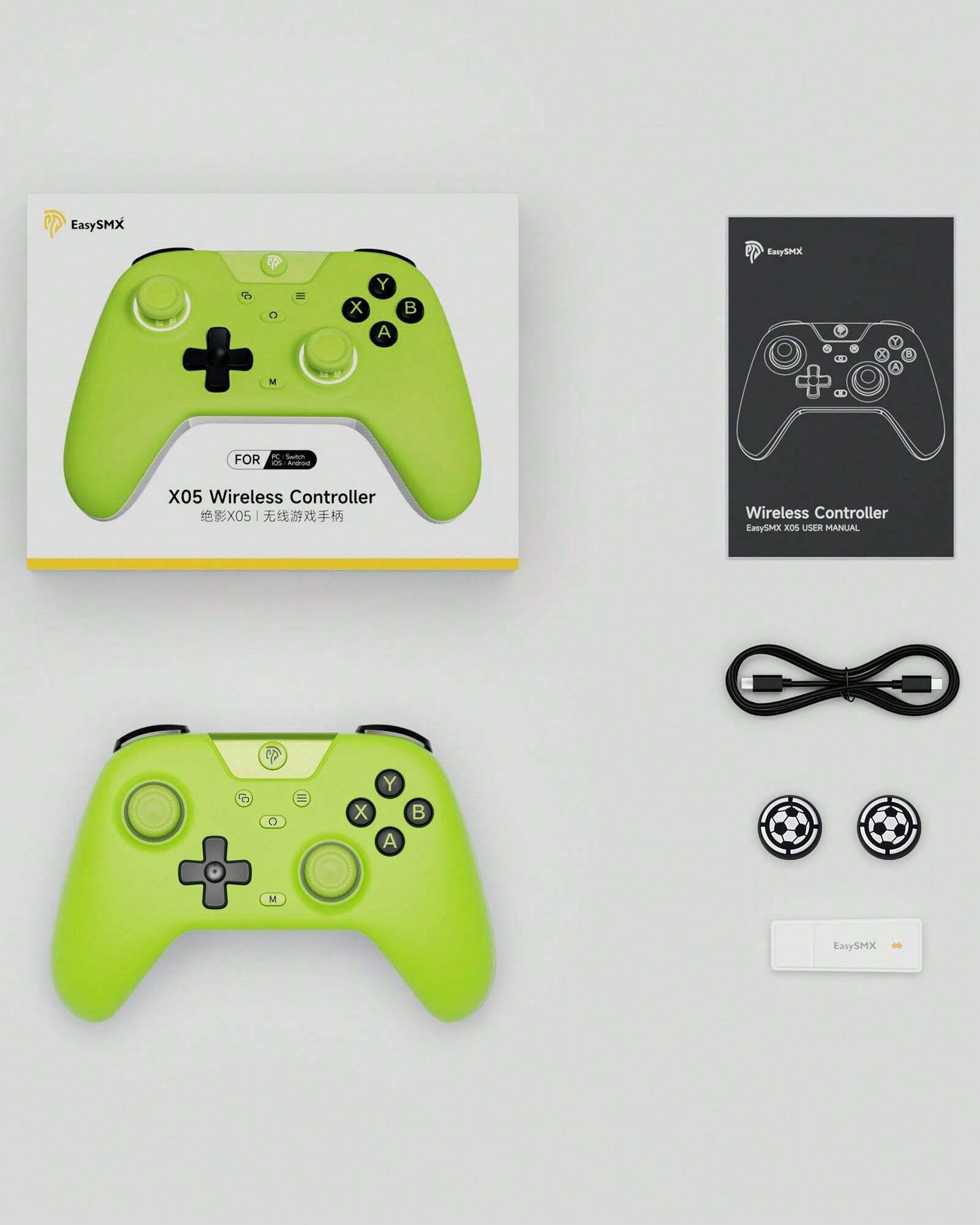 EasySMX EasySMX X05 Multiplatform Gaming Controller With Hall Effect ...