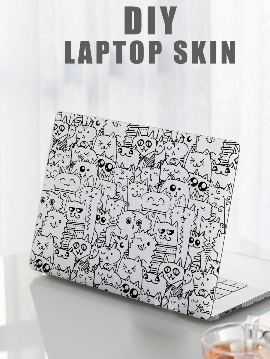 Add Some Personality And Charm To Your Laptop! This DIY Laptop Sticker ...