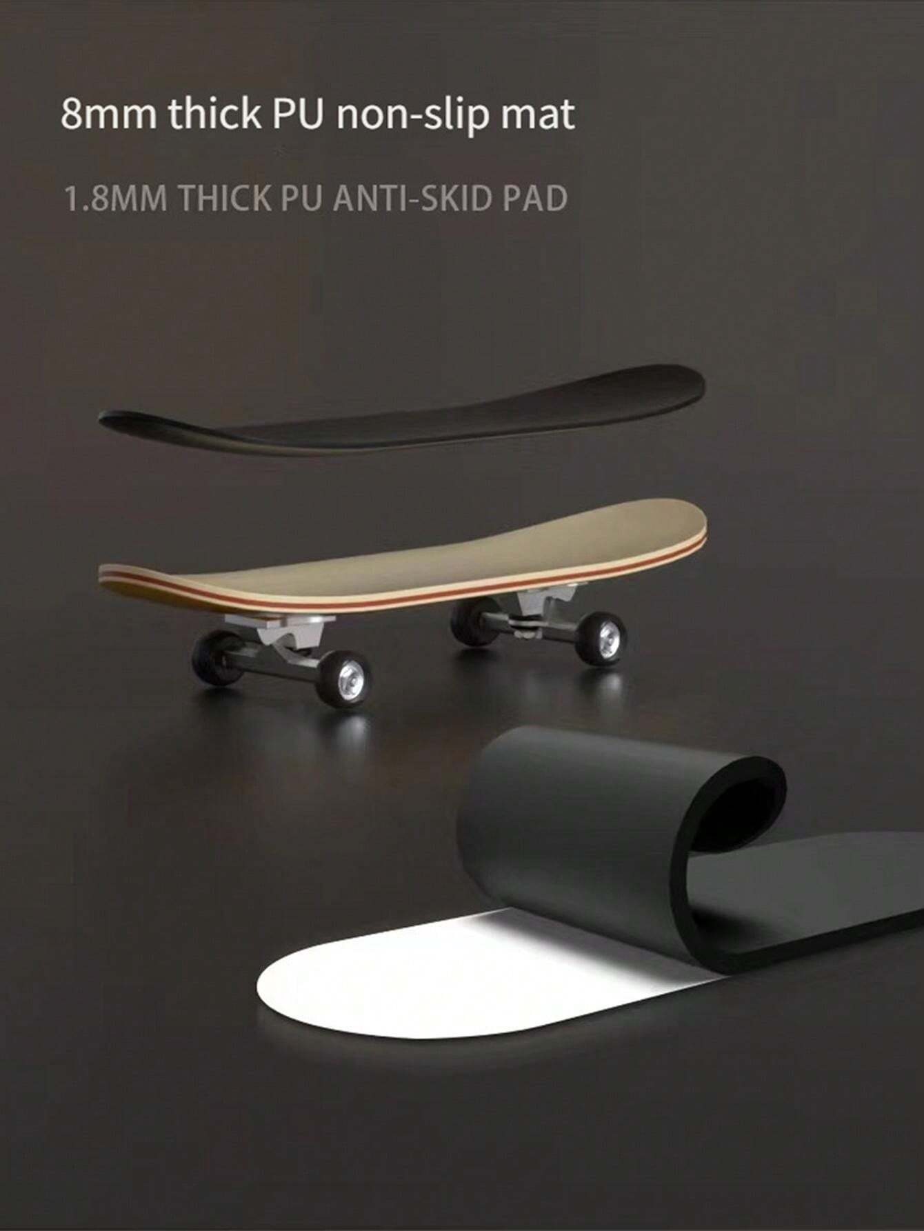5-Ply Maple Fingerboard Skateboard With Professional Alloy Bearings ...