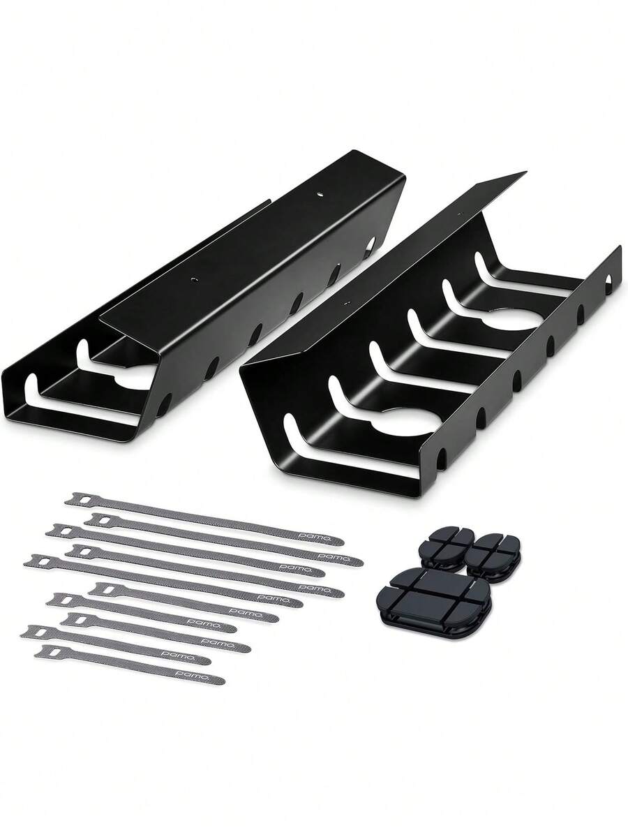 Desktop Cable Management System - With Cable Ties For Easy Installation ...