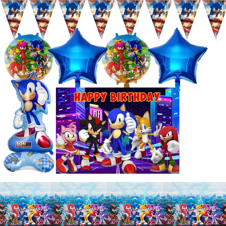 SONIC THE HEDGEHOG Sonic The Hedgehog Jumbo Cartoon Character ...