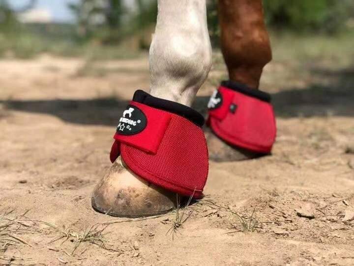 TGW RIDING 2520D Horse Bell Boots No-Turn Horse Bell Boots, Equine ...