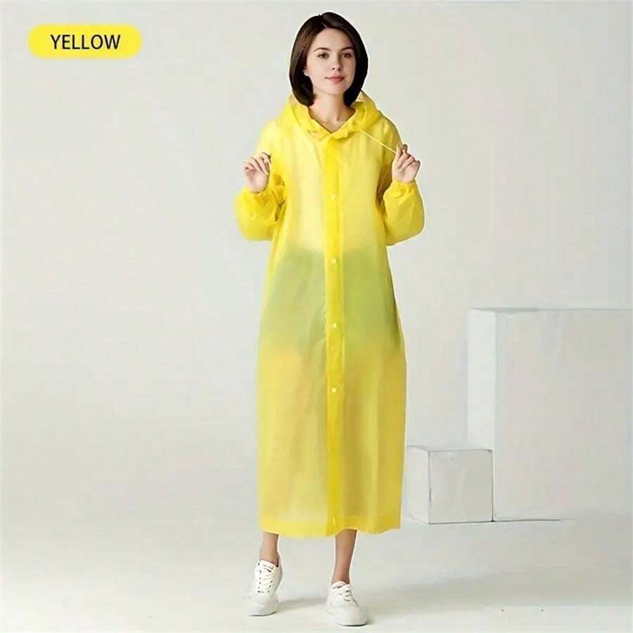 1/3 Piece Adult Raincoat, Wind & Water Resistant EVA Full Body All-In ...