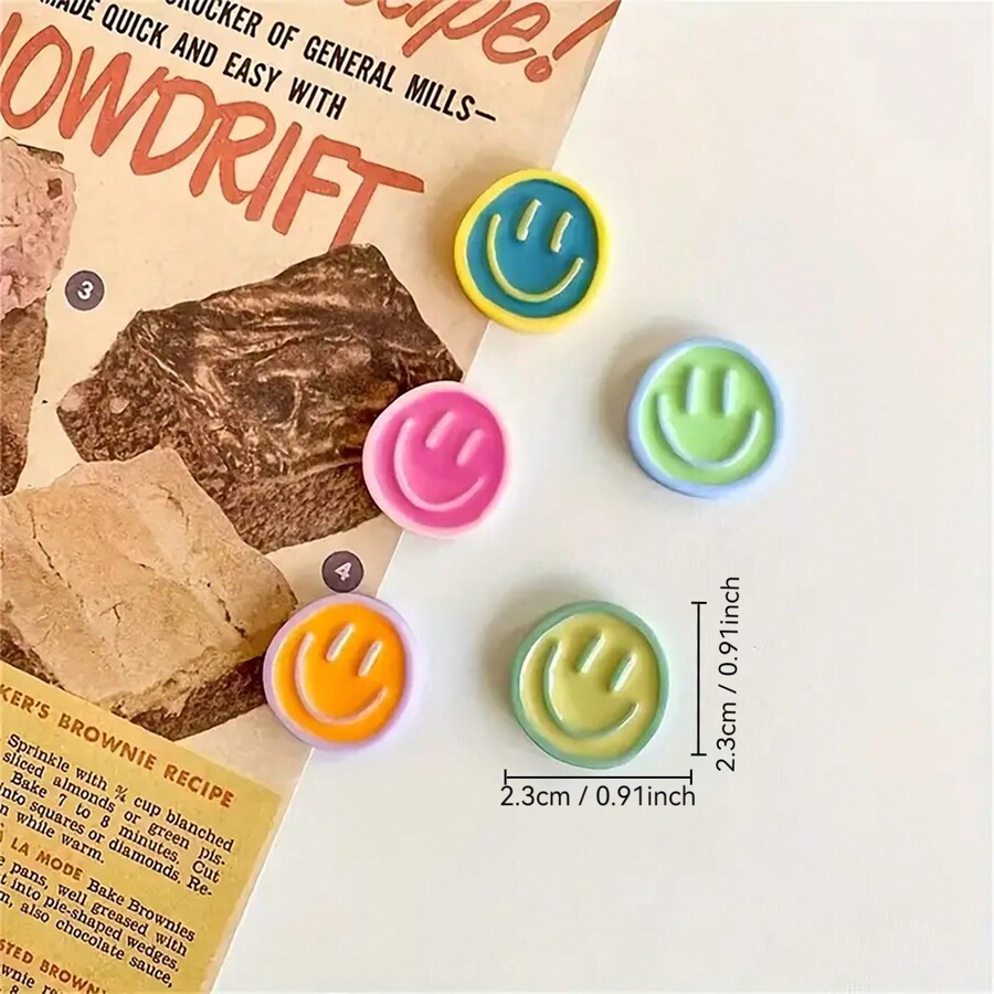 1/5pcs Cartoon Refrigerator Magnets, Kawaii Fridge Magnets, Whiteboard ...