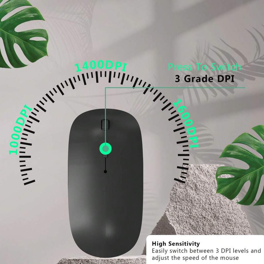 Dual-Mode Tri-Mode 5.0 Silent And Quiet 2.4g Portable Minimalist ...