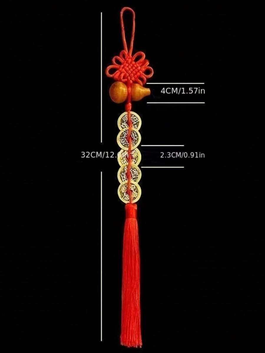 2PCS Lucky Chinese Fortune Coin, Lucky Coins Of Five Emperors In ...