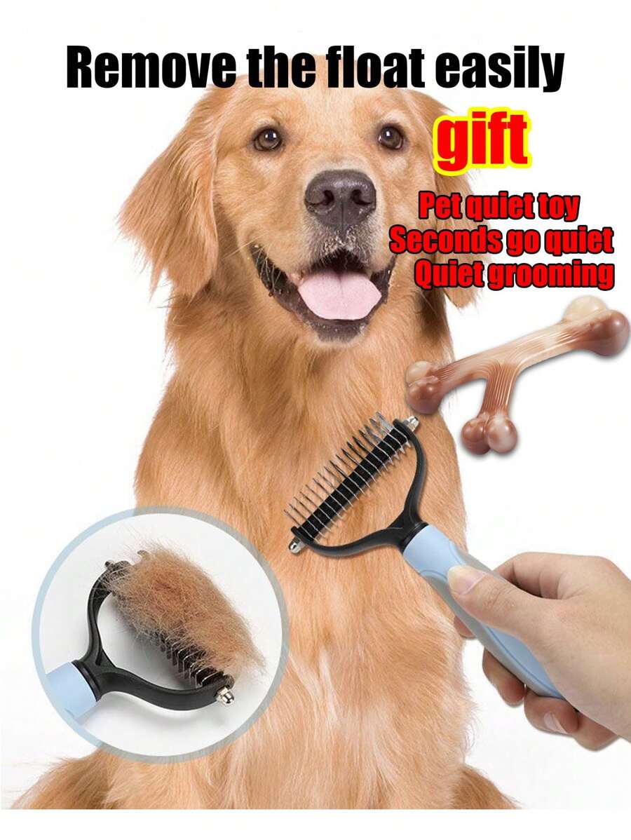 Pet Knotting Comb Dog Hair Trimmer Depilatory Comb Beauty Comb Dog Comb ...