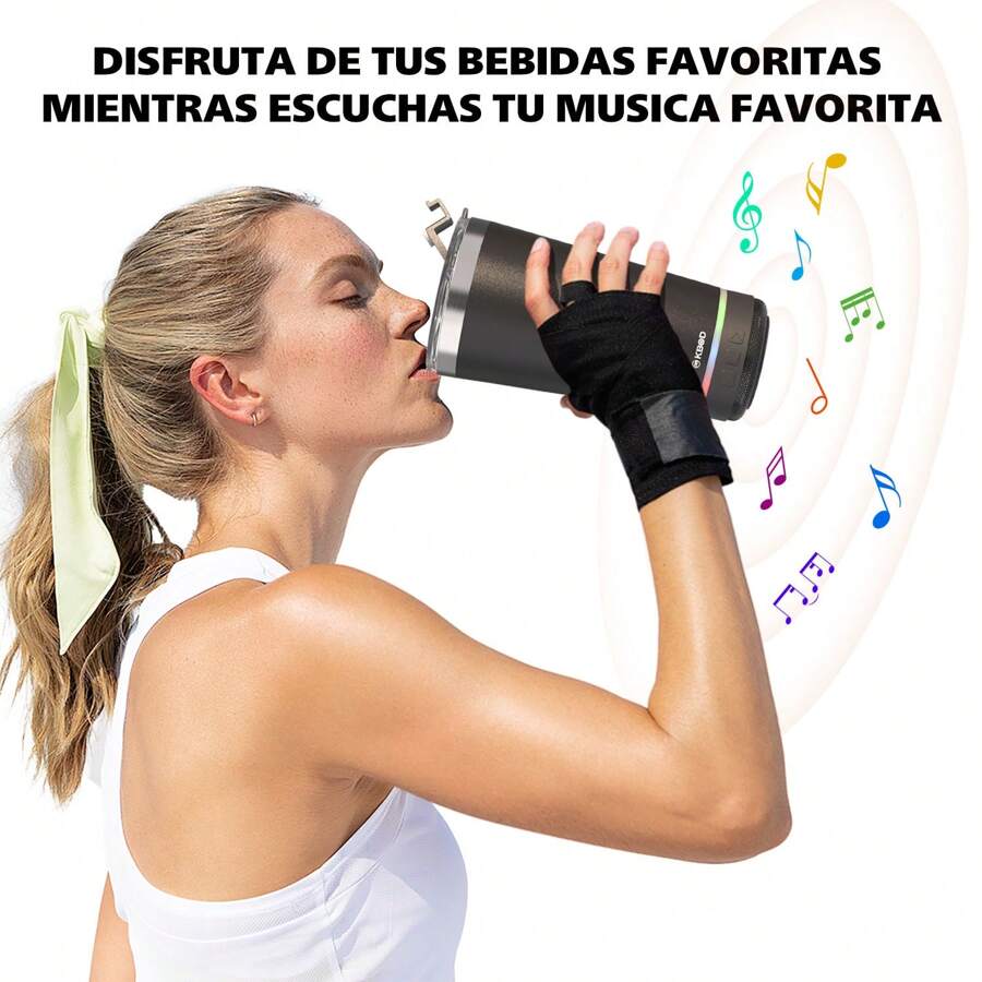Vaso Térmico 480 Ml Con Bocina Bluetooth Kbod Rad-12335 | Moda de Mujer ...