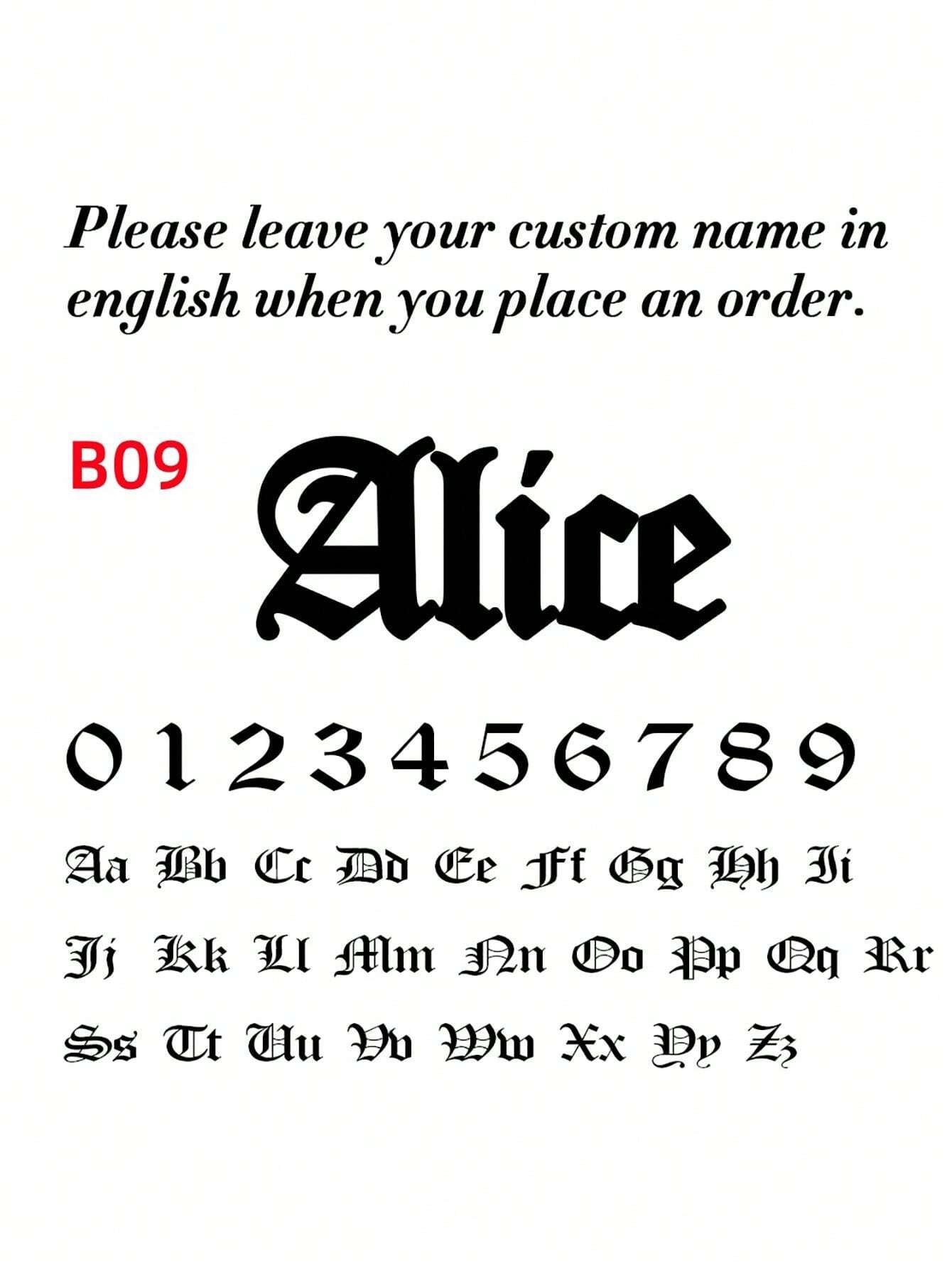 1pc Stainless Steel Cross Necklace With Customized Name And Cut-Out ...