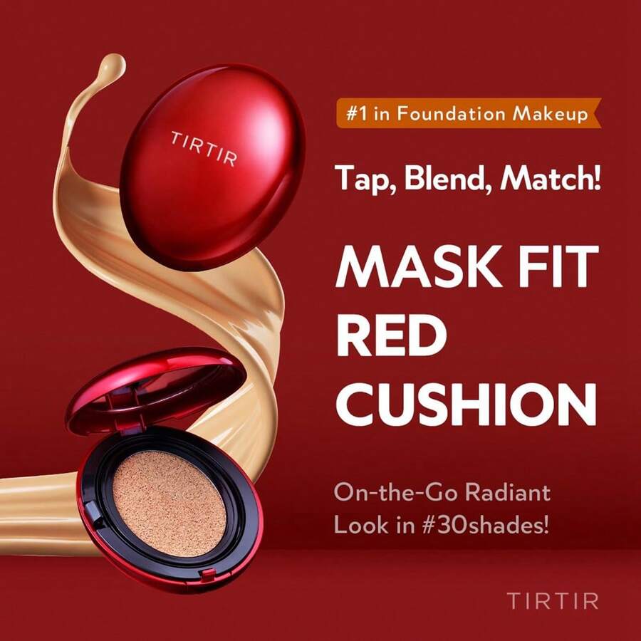 TIRTIR Mask Fit Red Cushion Foundation Japan's Choice For Glass Skin ...