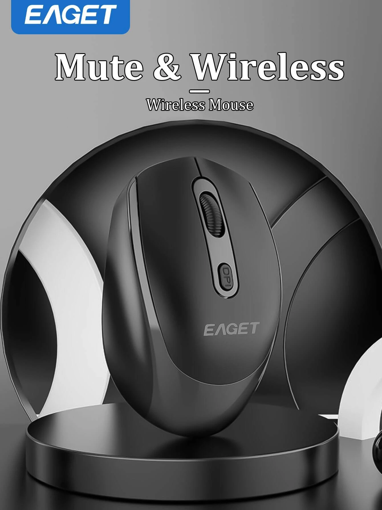 EAGET Souris sans fil avec connexion sans fil 2,4 G - Parfaite pour le ...