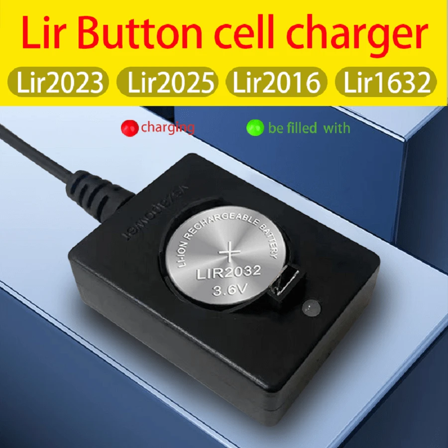 Rechargeable Button Battery Charger For Household Car Keys, Toy Remote ...