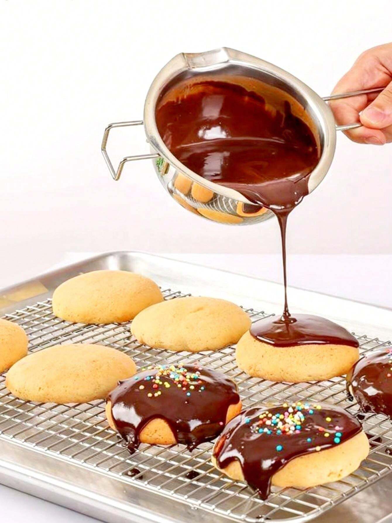 1pc Stainless Steel Melting Chocolate Pot, Butter Melting Furnace, Melt ...