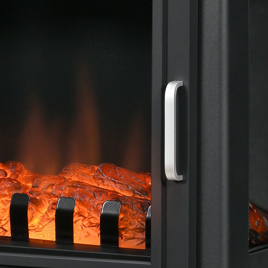 Electric Fireplace Stove, Freestanding Infrared Fire Place Heater With ...