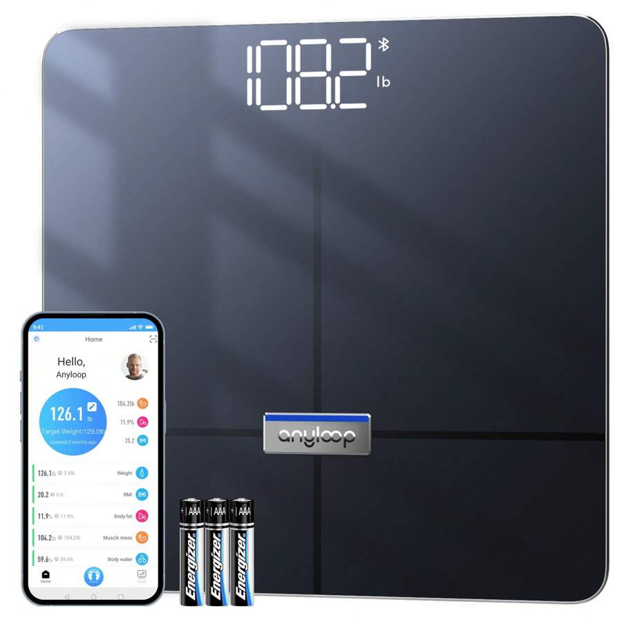 Smart Scale For Body Weight, Digital Scale With BMI, Body Fat, Muscle ...