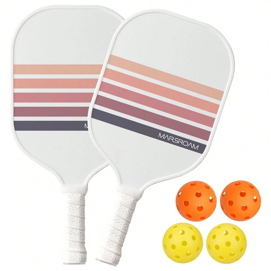 Pickleball Paddle Carbon Fiber Honeycomb Core Pickle Ball Rackets 2 ...