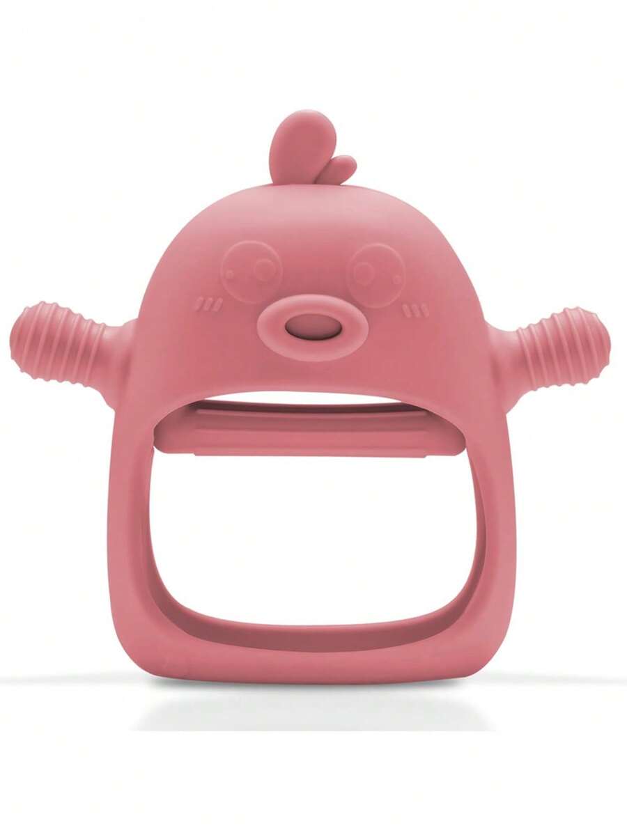 1 Pc Baby Teething Toys, Never Drop Silicone Chew Toys, Mittens For ...