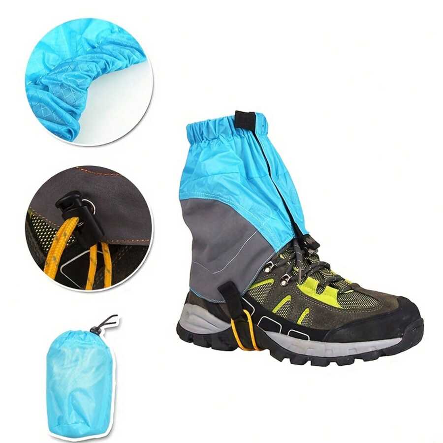 1pc Lightweight Gaiters For Hiking Boots And Shoes, Adjustable Leg ...