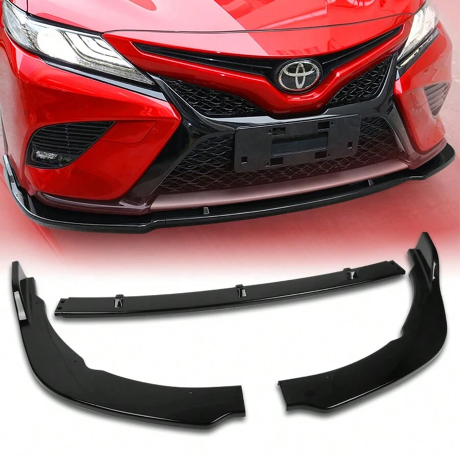 For 2018 2019 2020 Toyota Camry Front Bumper Body Kit Spoiler Lip ...