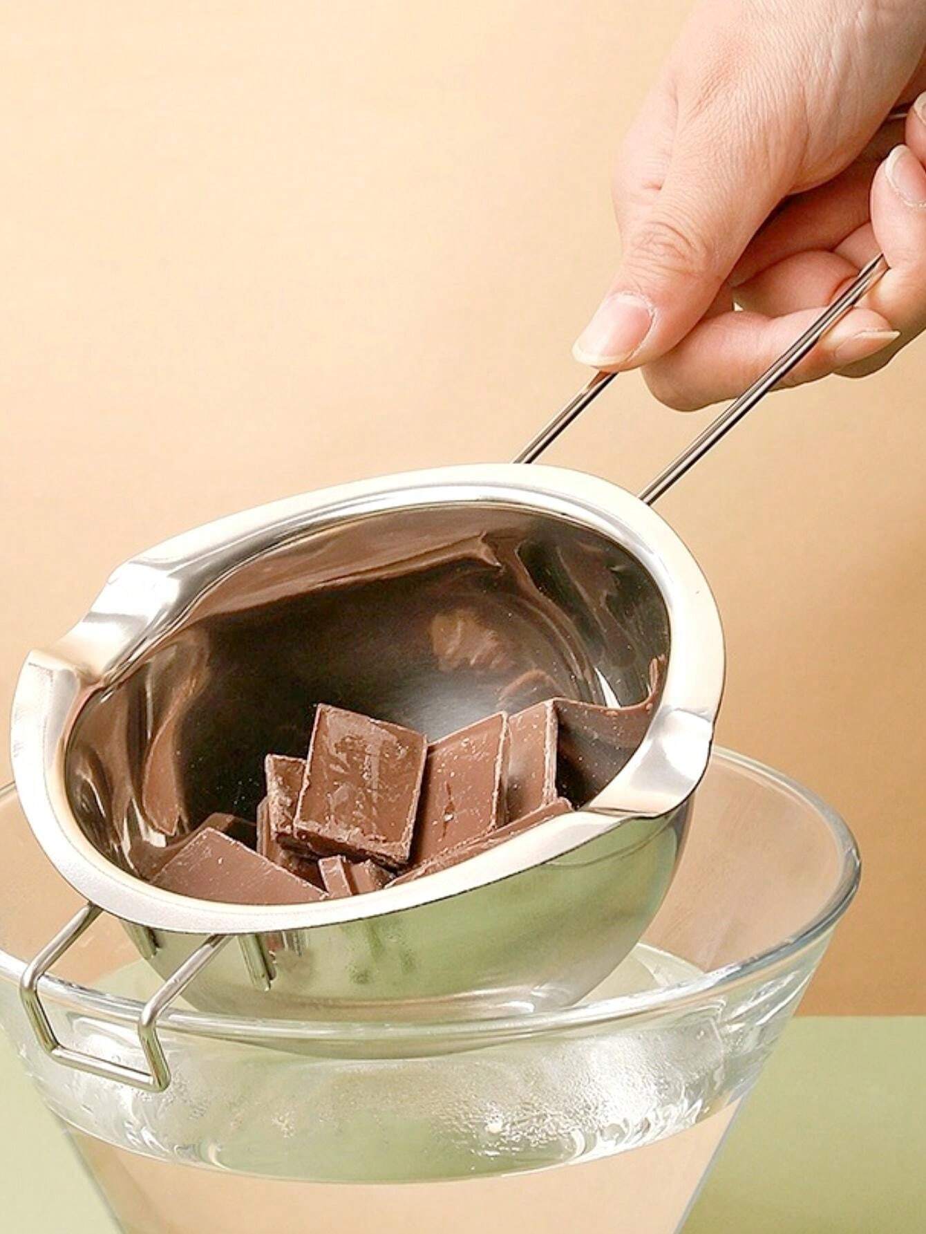 1pc Stainless Steel Melting Chocolate Pot, Butter Melting Furnace, Melt ...