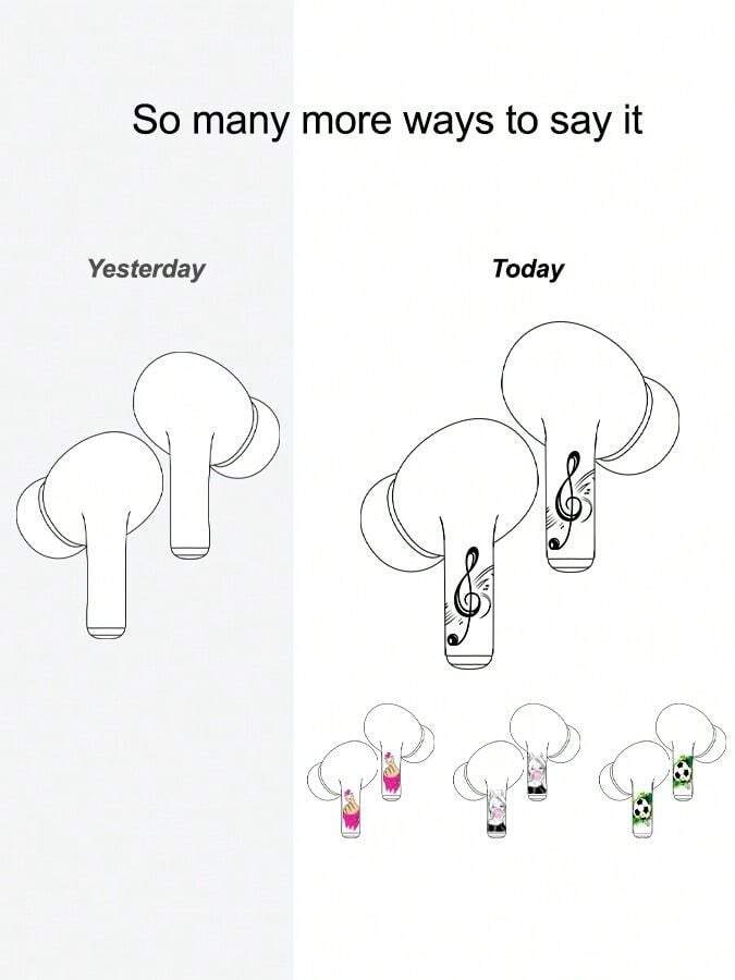 ROCKBEAR Bumbble Bee Sticker For AirPods Pro 2nd Generation, Yellow ...