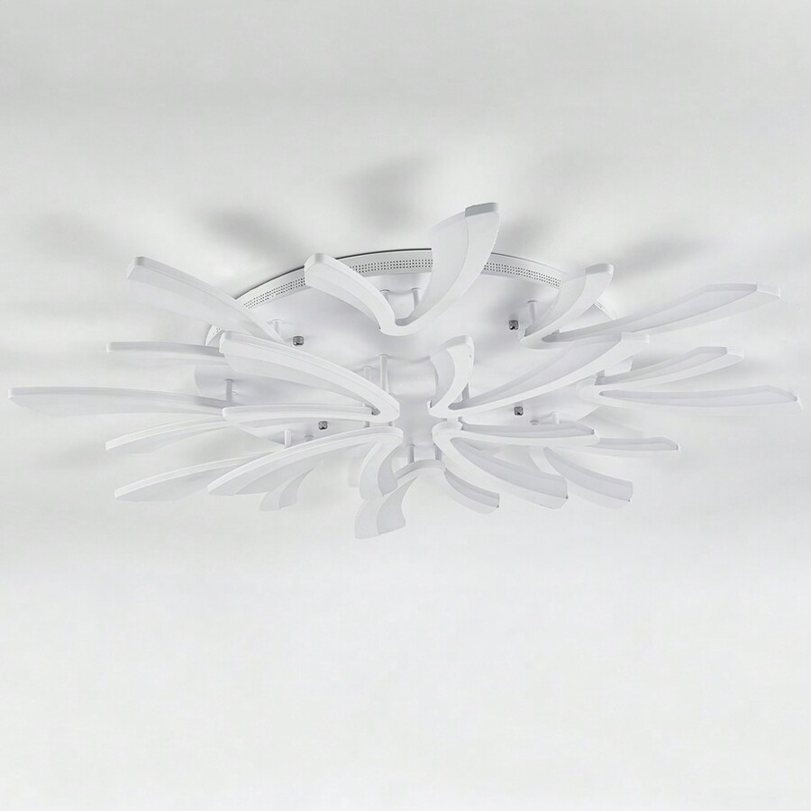 Living And Home Unique V-Shaped LED Semi Flush Ceiling Light, Modern ...