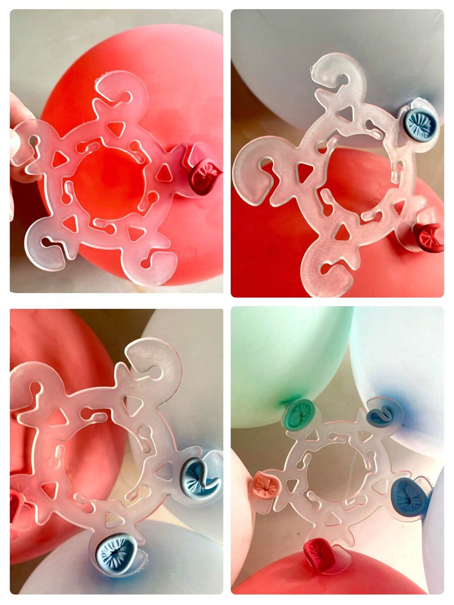 10 PC/50 PCS Balloon Clips, Balloon Connectors Clip Holders For Balloon ...