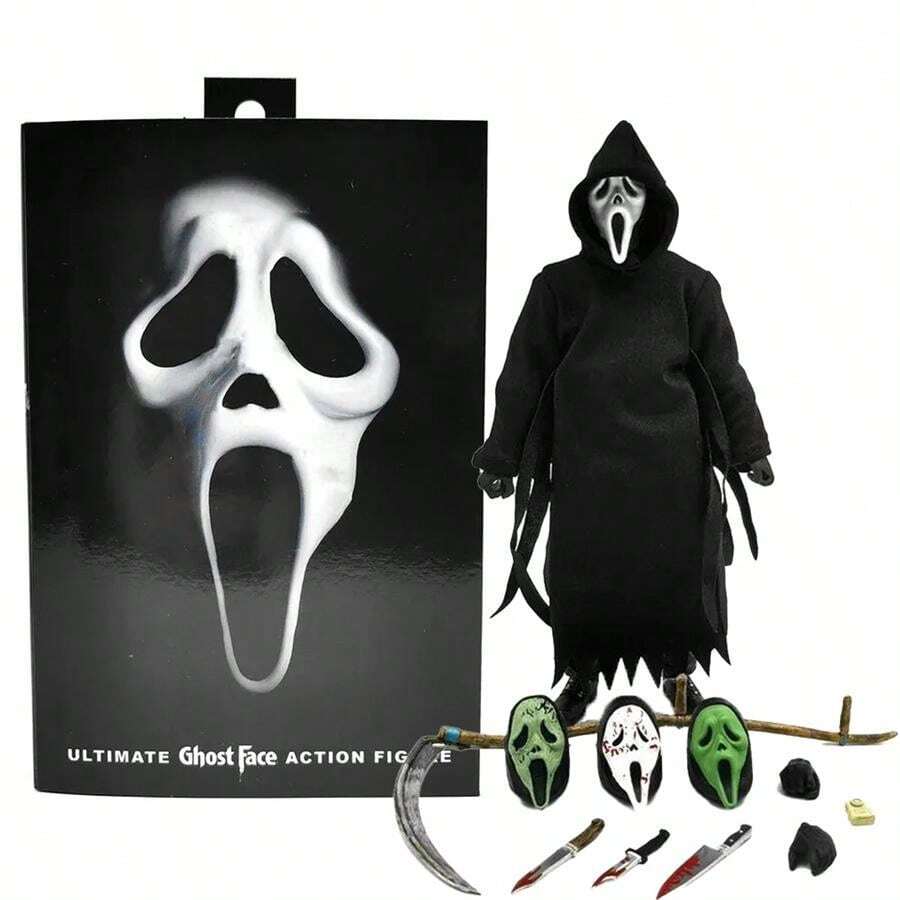 NECA NECA Scream Ghostface Ultimate Deluxe Version 7-Inch Jointed ...